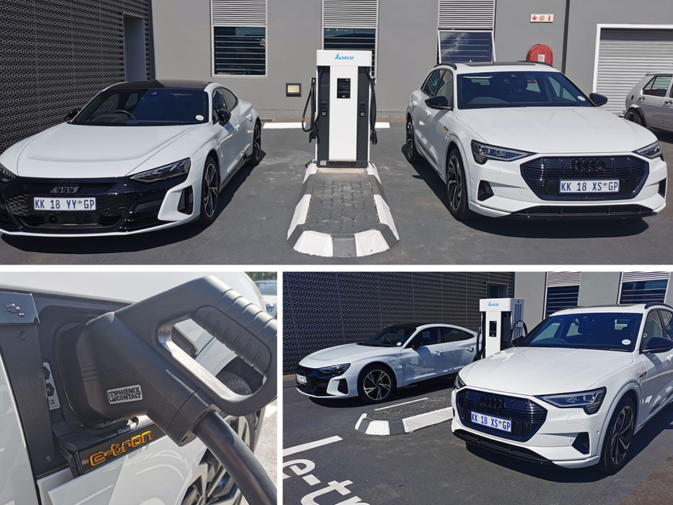 Power up your electric vehicle at Audi Centurion – Rubicon